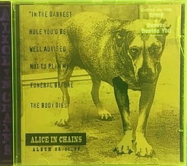 Alice In Chains’ Self-Titled Album Alternate CD Cover – Nehi Stripes ...